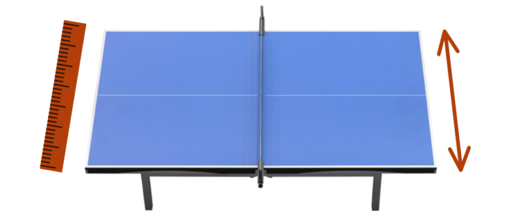 Table Tennis Dimensions - The Size of Table, Racket, Ball & Co. - Ping ...